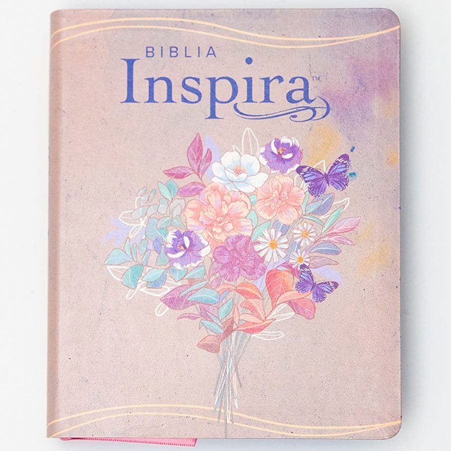 Biblia Inspira NTV Flores - Librería Kyrios