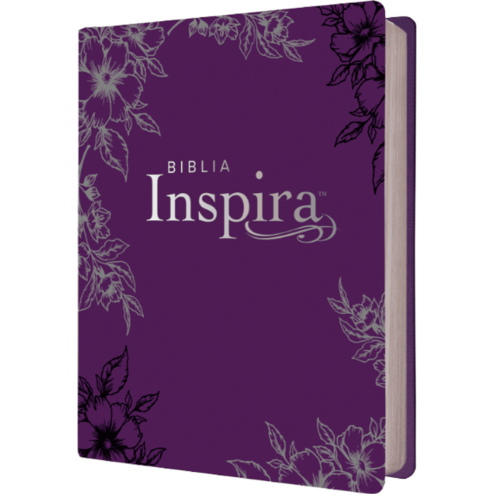 Biblia Inspira NTV Lavanda - Librería Kyrios