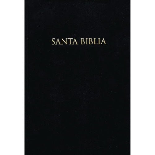 Biblia NVI Clásica Tapa Dura Negra Filo Blanco - Librería Kyrios