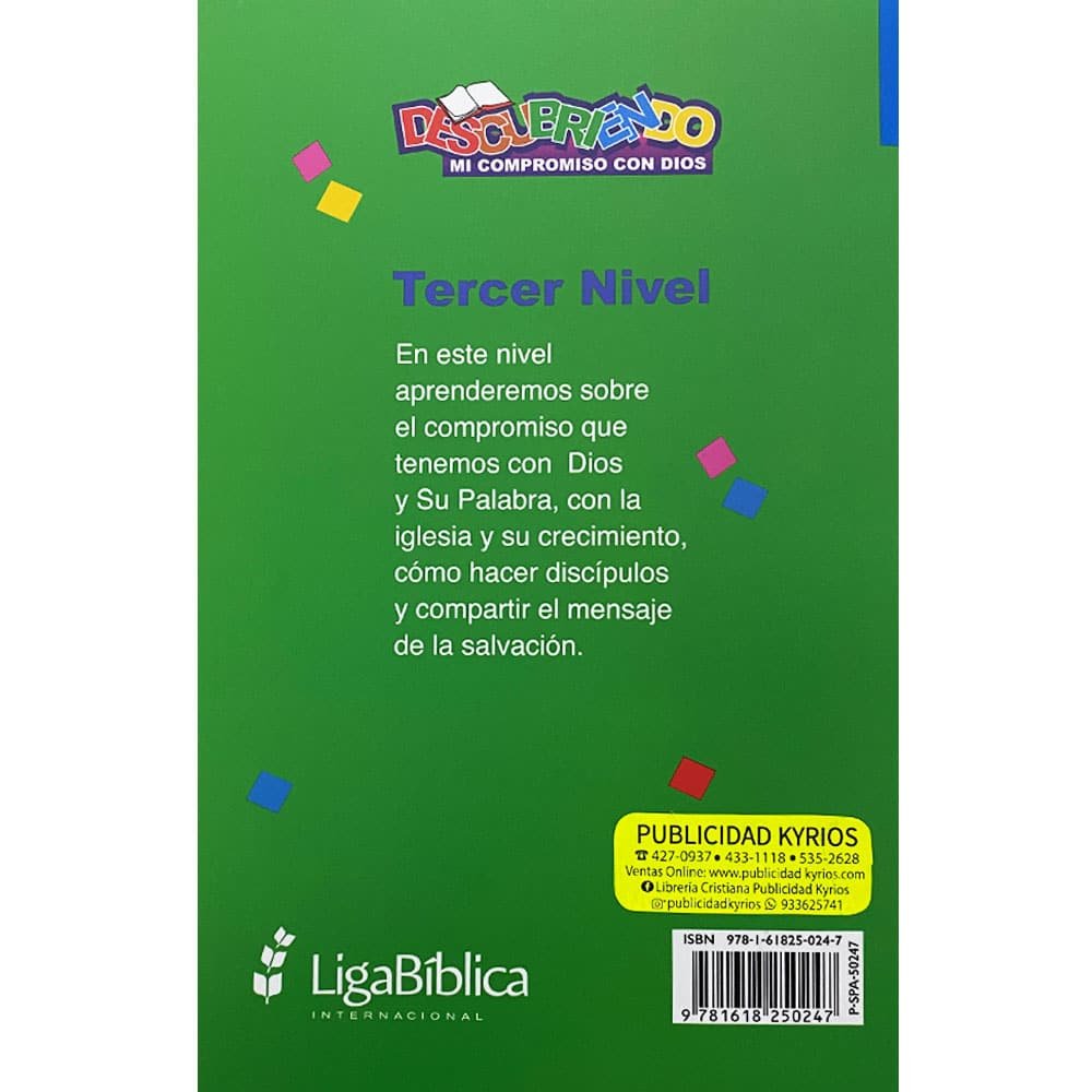 Descubriendo: Mi Compromiso con Dios - Librería Kyrios