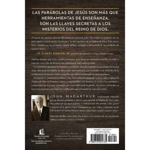 Parábolas - John F. MacArthur - Librería Kyrios