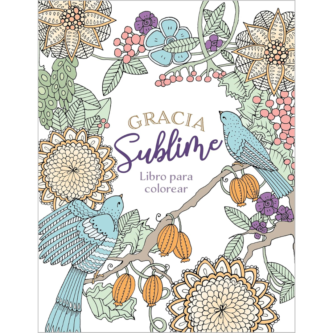 Gracia Sublime - Libro Para Colorear - Librería Kyrios